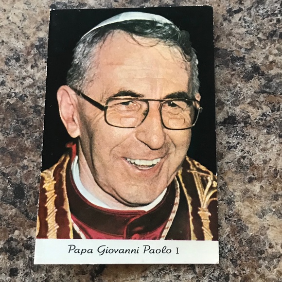 Pope Giovanni Paolo I | Accents | Pop Giovanni Paolo I Card | Poshmark